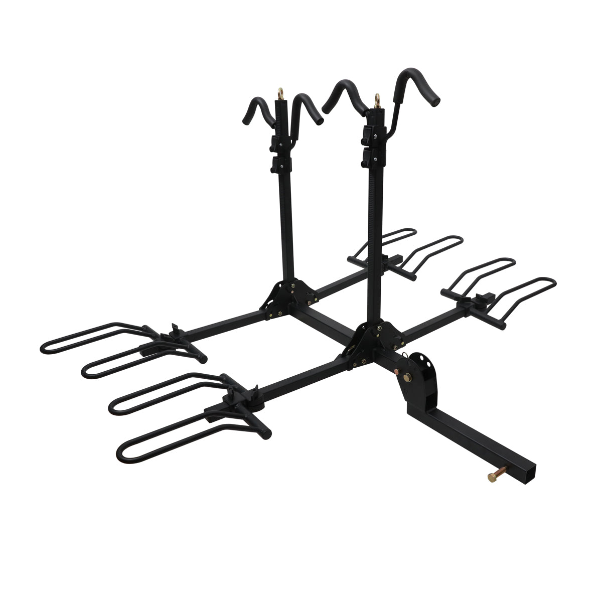 4-Bike Hitch Bike Rack, Folding Bike Carrier For Cars, SUV, Trucks ...